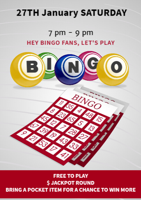 Bingo Night Event Flyer | PosterMyWall