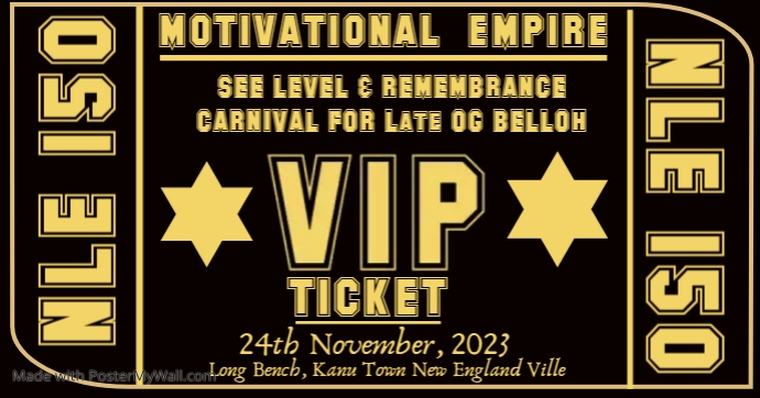 ticket template flyer | PosterMyWall