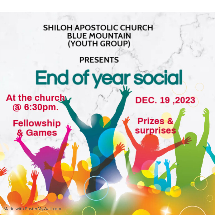 Youth Social 2023 | PosterMyWall