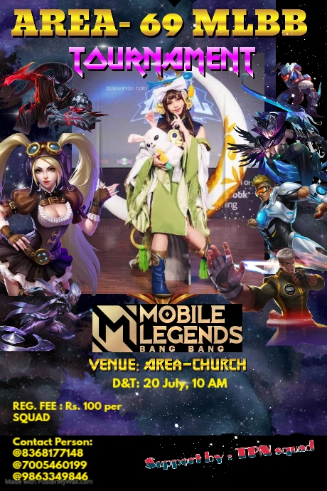Copy of Mobile Legends Poster | PosterMyWall