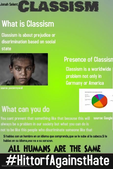 Copy of Classism | PosterMyWall