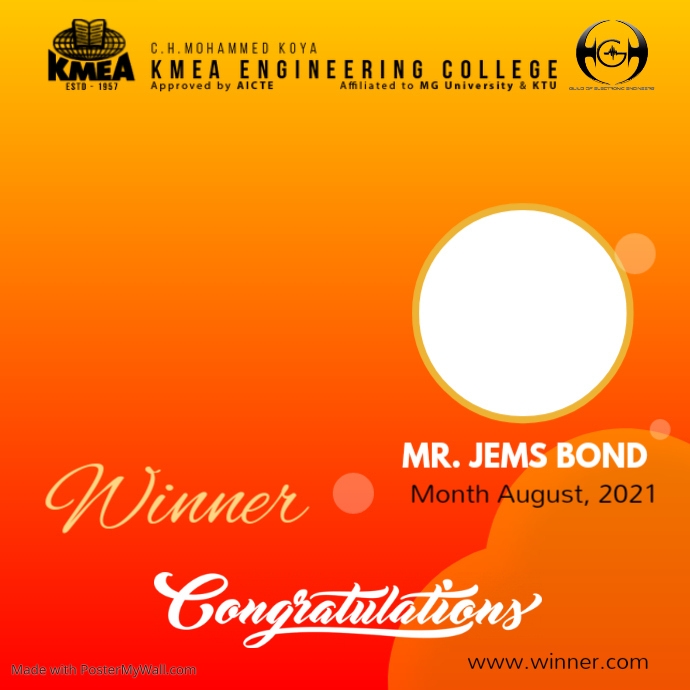 Copy of Winner Congratulations! | PosterMyWall