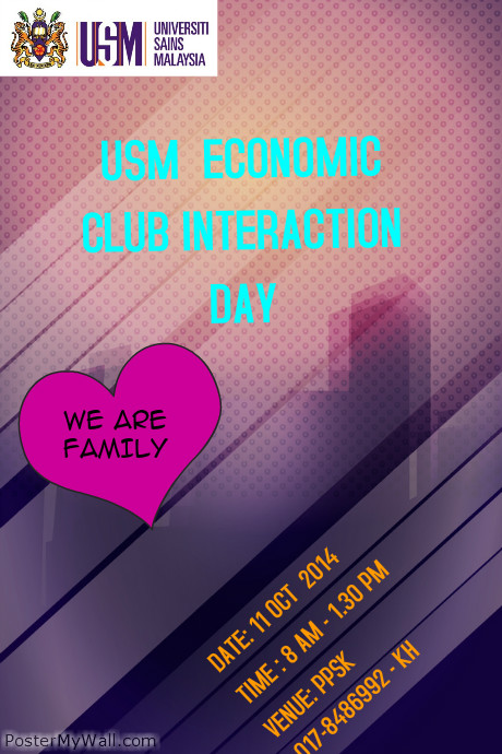 USM ECONOMIC CLUB INTERACTION DAY | PosterMyWall