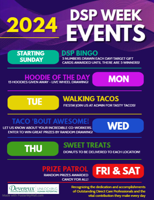 Copy of Upcoming Events | PosterMyWall