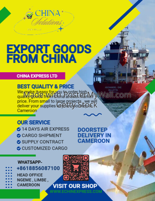 Export Business Template | PosterMyWall