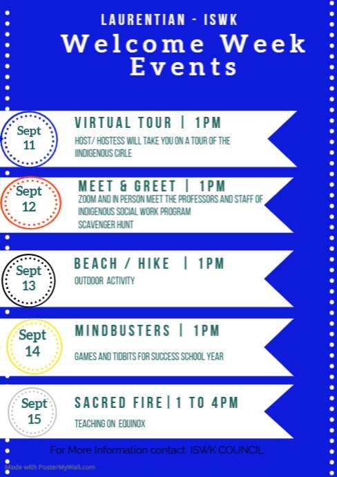 ISWK council calendar | PosterMyWall