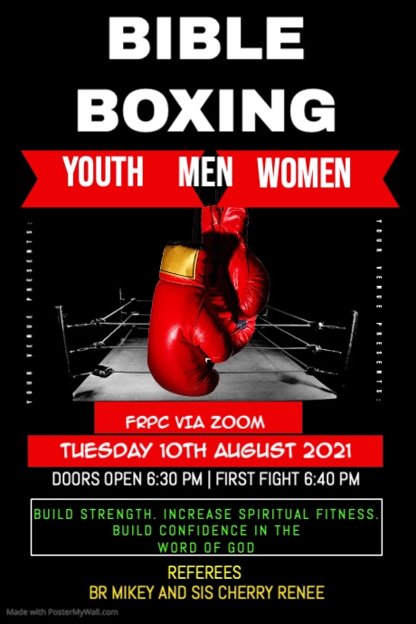 Copy of Boxing Night Poster | PosterMyWall