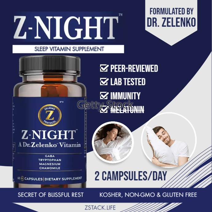 Copy of z-nIGHT Vitamins Pills Advertisement | PosterMyWall