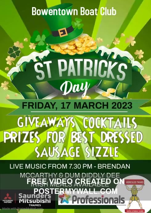 happy st patricks day video | PosterMyWall