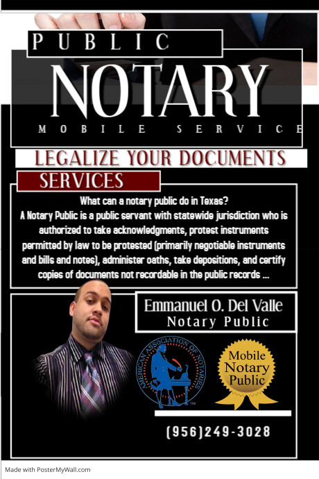 Copy of Notary Republic | PosterMyWall