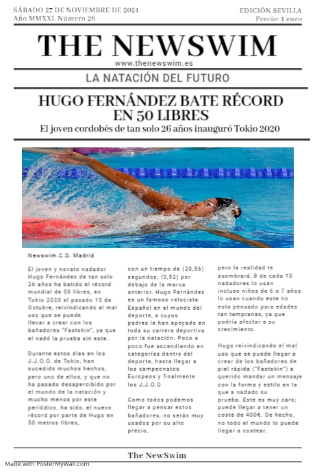 Copia de Conventional Newspaper Layout | PosterMyWall