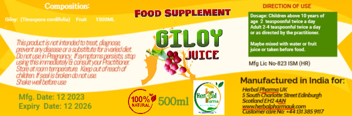 Copy of giloy new | PosterMyWall