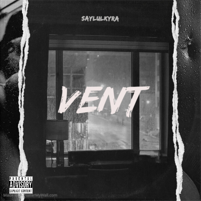 Rain on the Window Album cover Art template | PosterMyWall