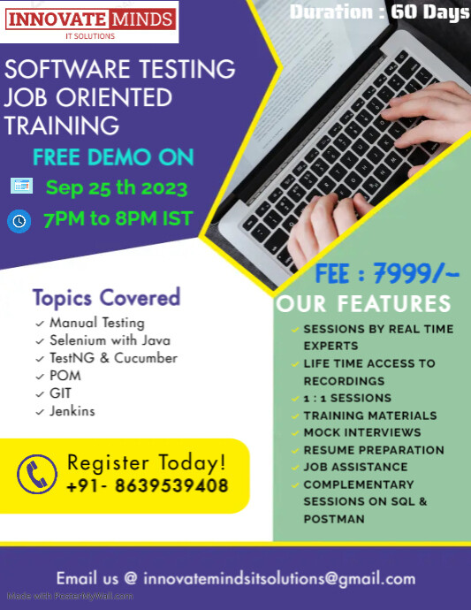 Online Course Flyer Advertisement | PosterMyWall