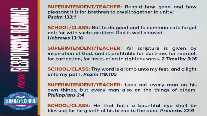 Copy of 1-New Responsive Reading | PosterMyWall