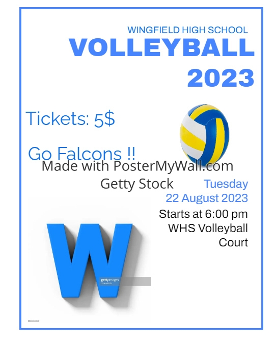 Volleyball Poster | PosterMyWall