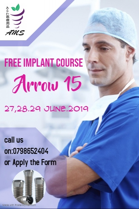 implant course | PosterMyWall