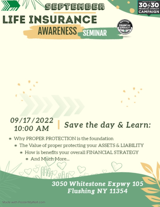 Copy of Head Life Insurance Awareness Month Event 2022 (1) | PosterMyWall