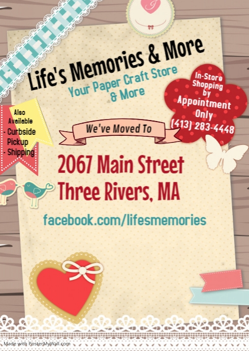 Copy of Scrapbook party theme invitation | PosterMyWall