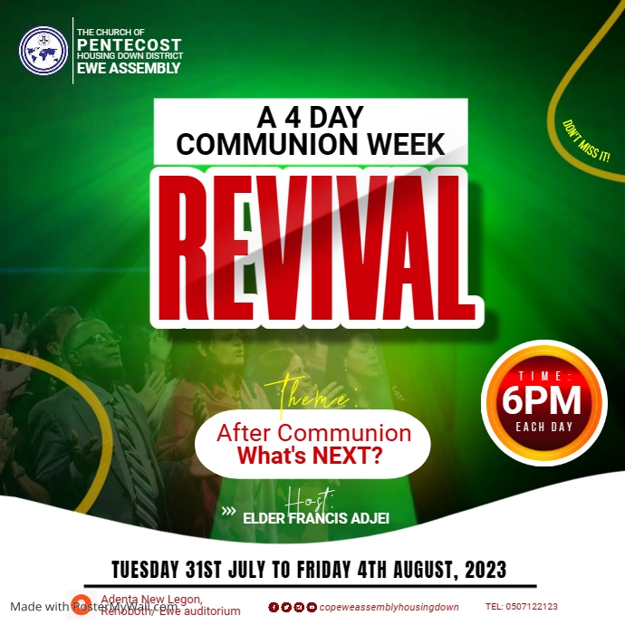 CHURCH BANNER (2) | PosterMyWall