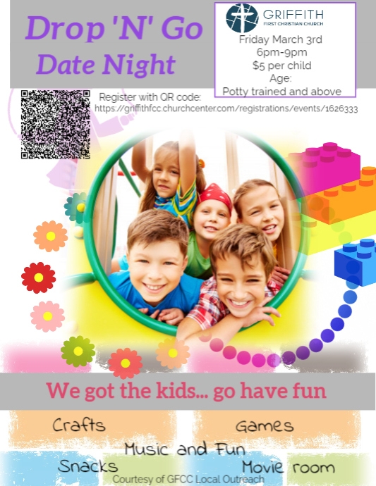 Drop 'N' Go Date Night | PosterMyWall