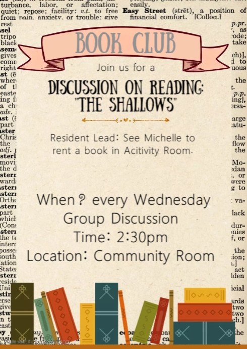 Library theme party invitation | PosterMyWall