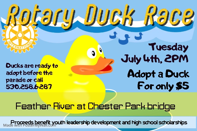 Fundraiser Duck Race | PosterMyWall