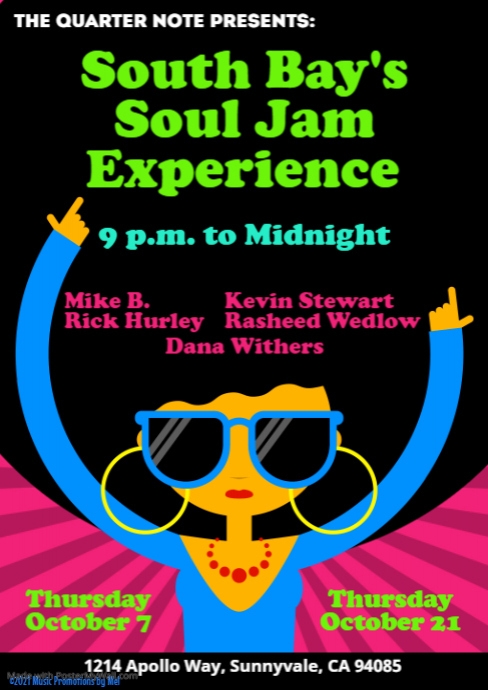 Soul Jam September 2021 | PosterMyWall