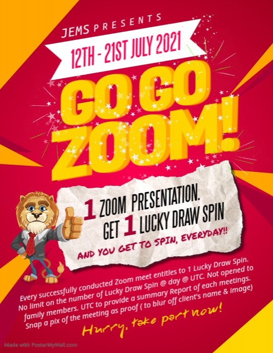 Copy of Lucky Draw Flyer | PosterMyWall