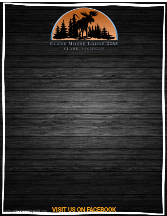 Moose Menu Backgrount | PosterMyWall