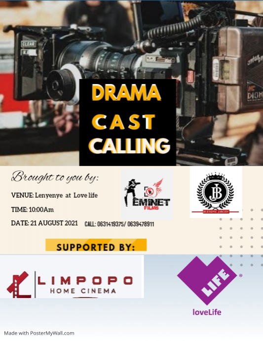 Copy of Copy of Acting and Dramatics Workshop Flyer | PosterMyWall