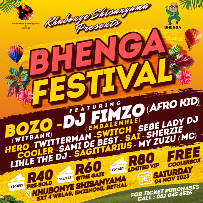 BHENGA FESTIVAL FINAL POSTER | PosterMyWall