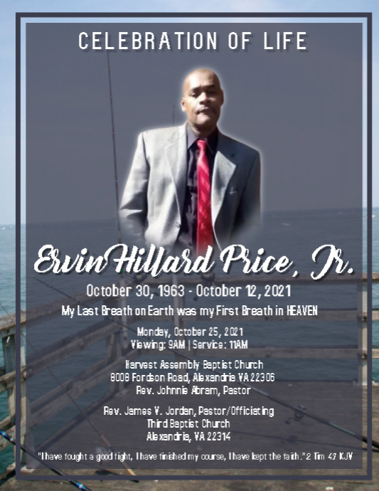 Erv Cover page | PosterMyWall