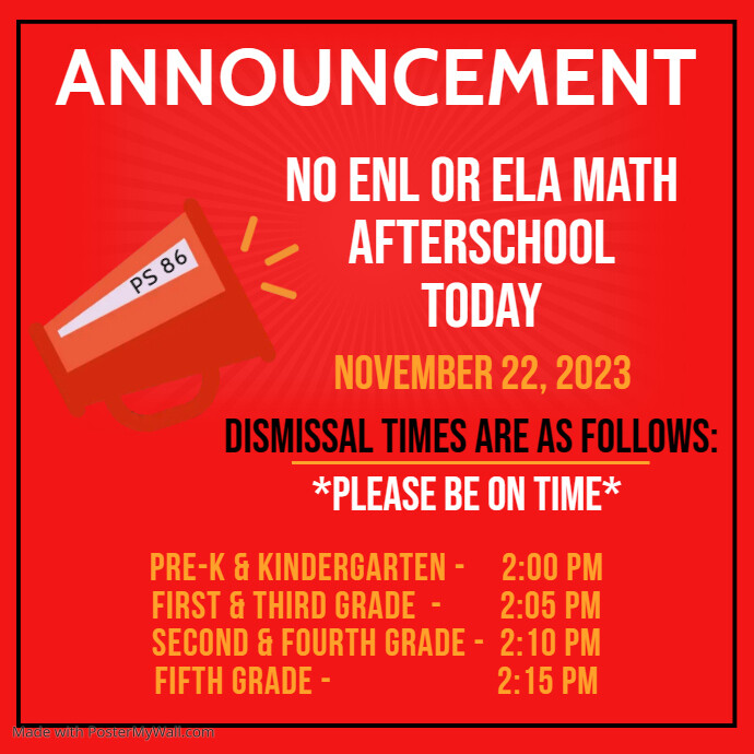Copy of Teal school holiday notice flyer (5) | PosterMyWall