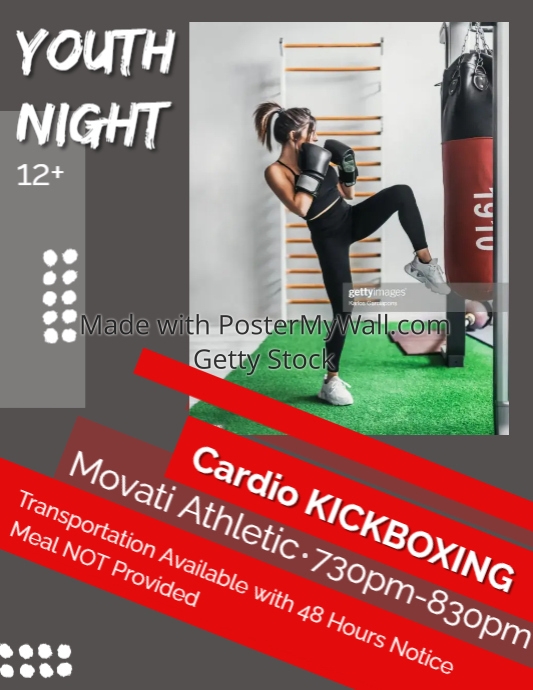 Kickboxing flyer | PosterMyWall
