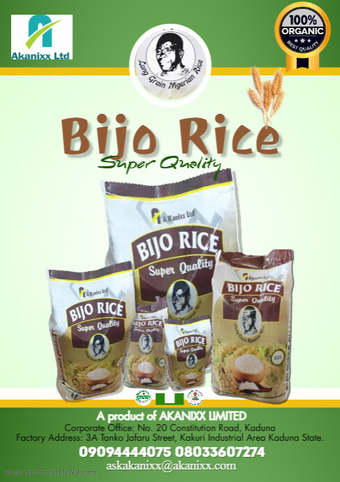 Rice sales advert flyer | PosterMyWall