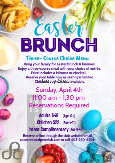 Easter Brunch Flyer | PosterMyWall