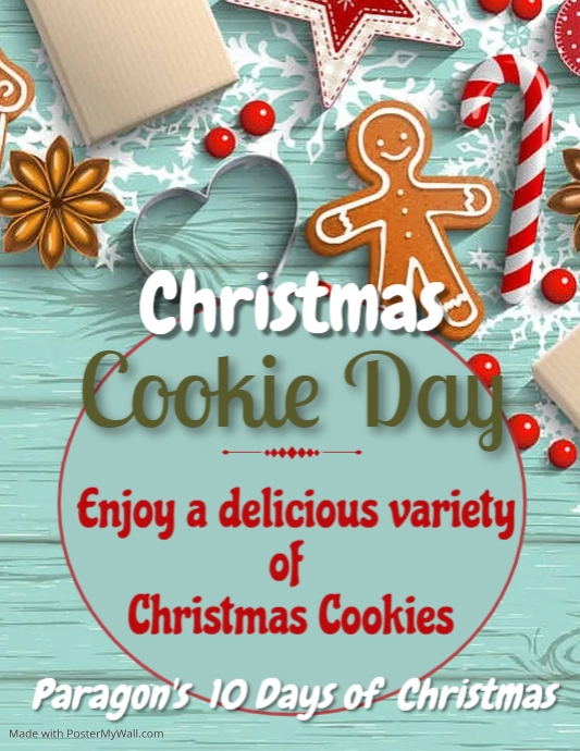Copy of Christmas Cookie Day | PosterMyWall
