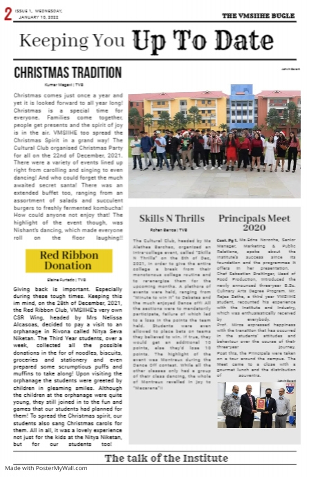 Copy of Copy of Conventional Newspaper Layout | PosterMyWall