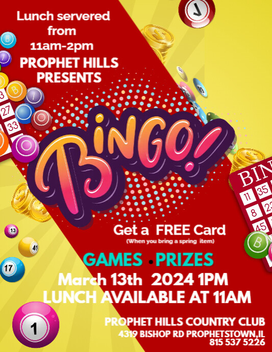 BINGO | PosterMyWall