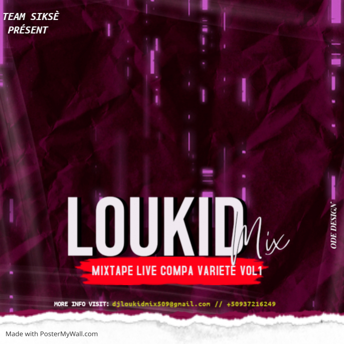 Copie de Rapper Ads | PosterMyWall