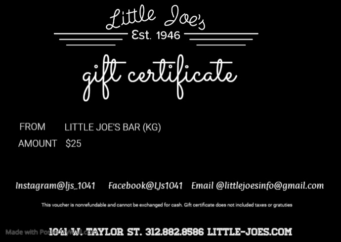 Copy of Gift Certificate | PosterMyWall