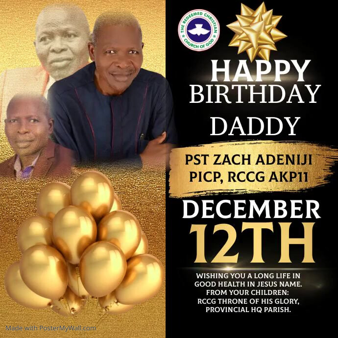 HAPPY BIRTHDAY ad social media TEMPLATE | PosterMyWall