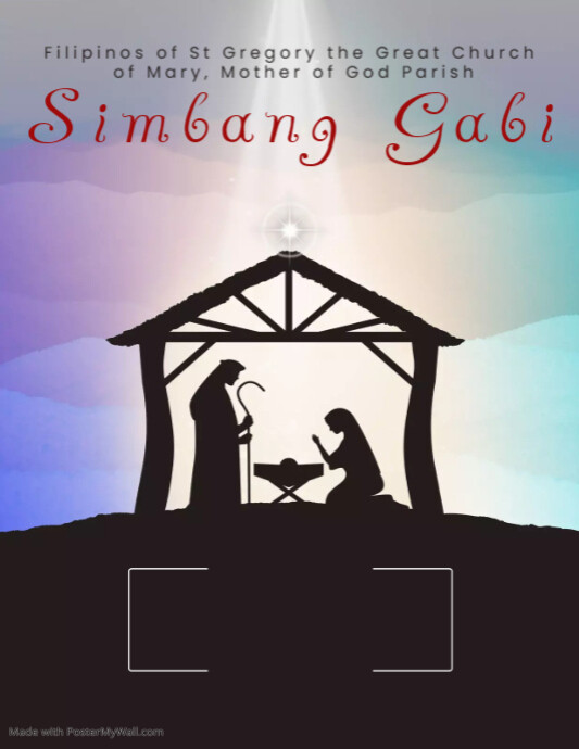 Simbang Gabi 2 | PosterMyWall