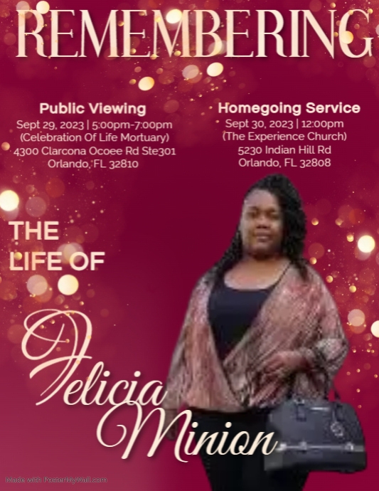 Sunset Funeral Flyer | PosterMyWall