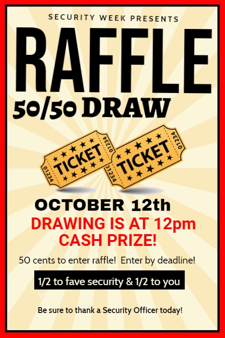 Copy of raffle contest | PosterMyWall