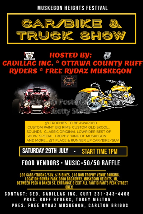 Copy of Classic Bike Show Poster | PosterMyWall
