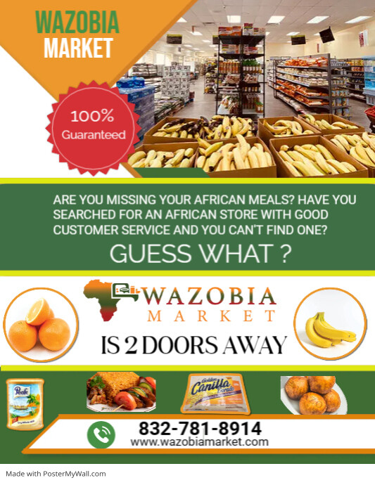 Grocery Store Flyer | PosterMyWall
