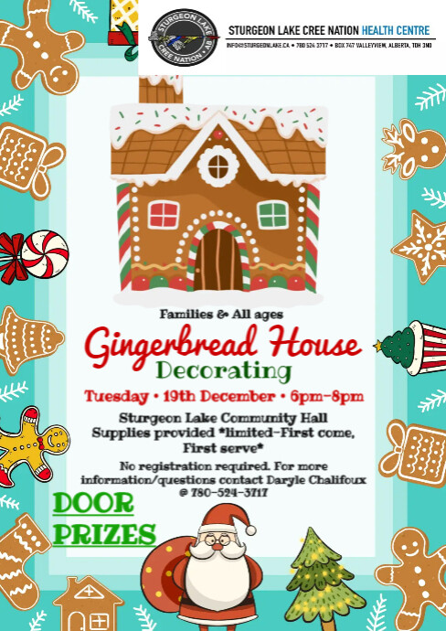 Gingerbread House Decorating Party Invitation | PosterMyWall