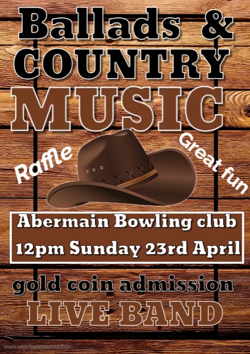 Country Music Poster | PosterMyWall